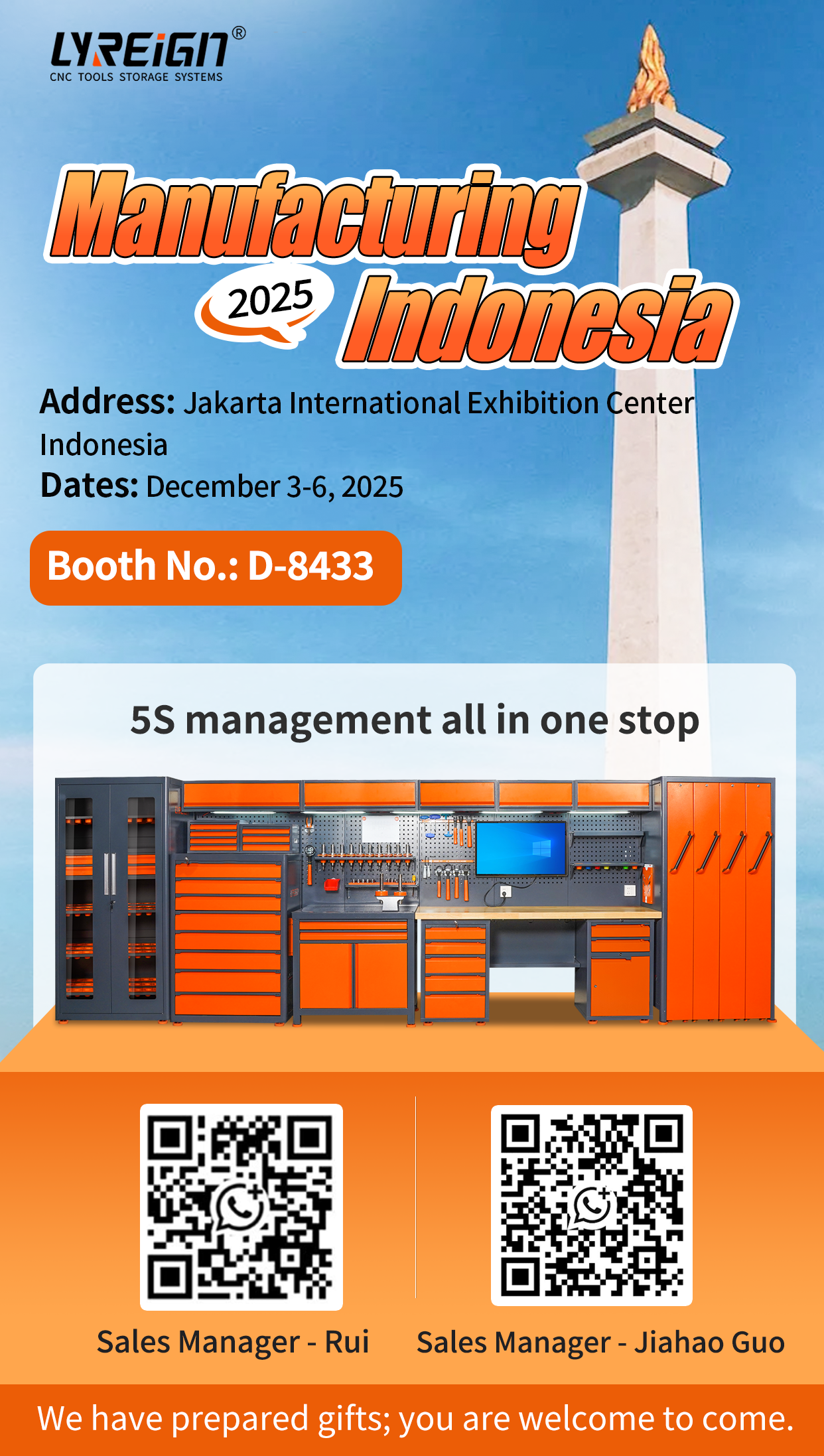 Visit Reign Machinery at Jakarta Exhibition 2025! Elevate Your CNC Sto ...