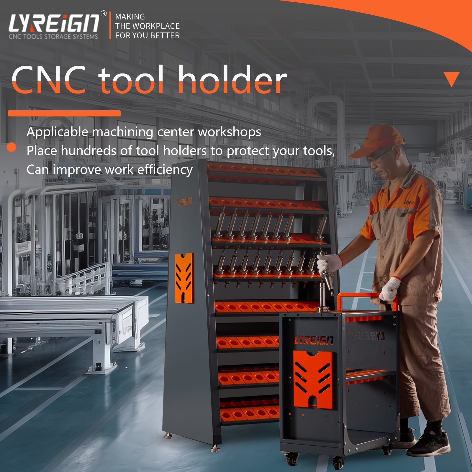Why Tool Holder Size Matters in CNC Machining? – LYREIGN CNC Tool Cart