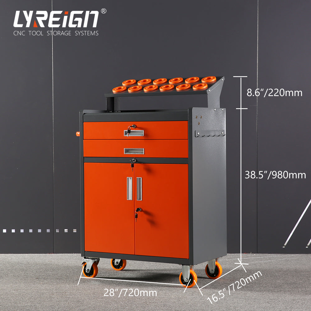 CNC Tool holer carts – LYREIGN CNC Tool Cart