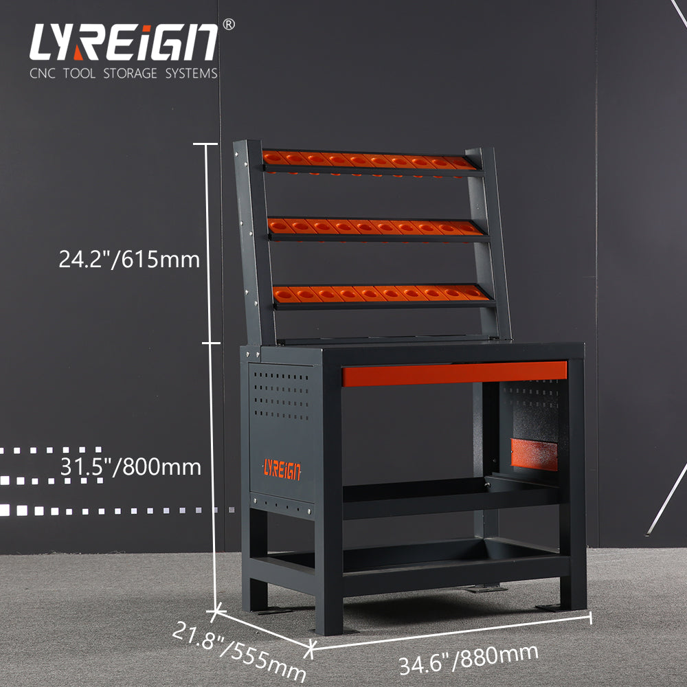CNC Tools holder station – LYREIGN CNC Tool Cart