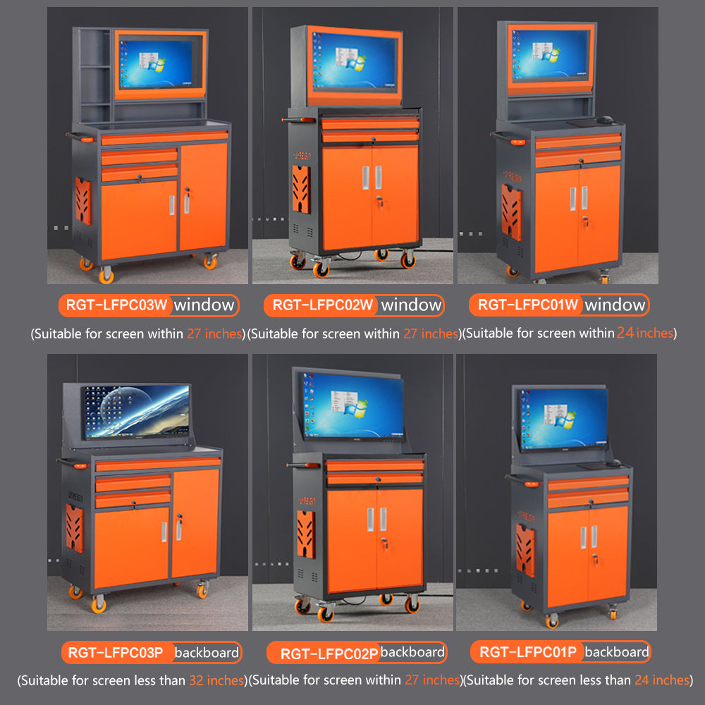 Metal Computer Cabinet Industrial PC Cabinet Mobile Computer Cabinet ...