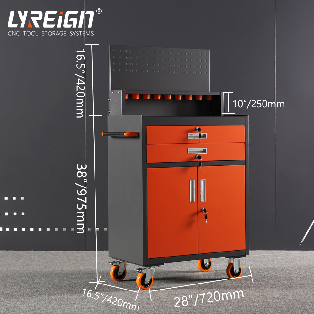 Factory workshop with CNC tool cart belt lock – LYREIGN CNC Tool Cart