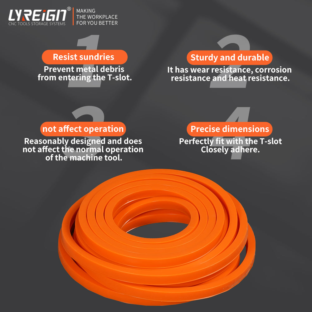 T-Slot Covers For Milling Machines prevent T-slots from entering more ...